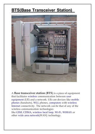 Bsnl Industrial training report | DOCX