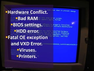 Bsod presentation | PPTX