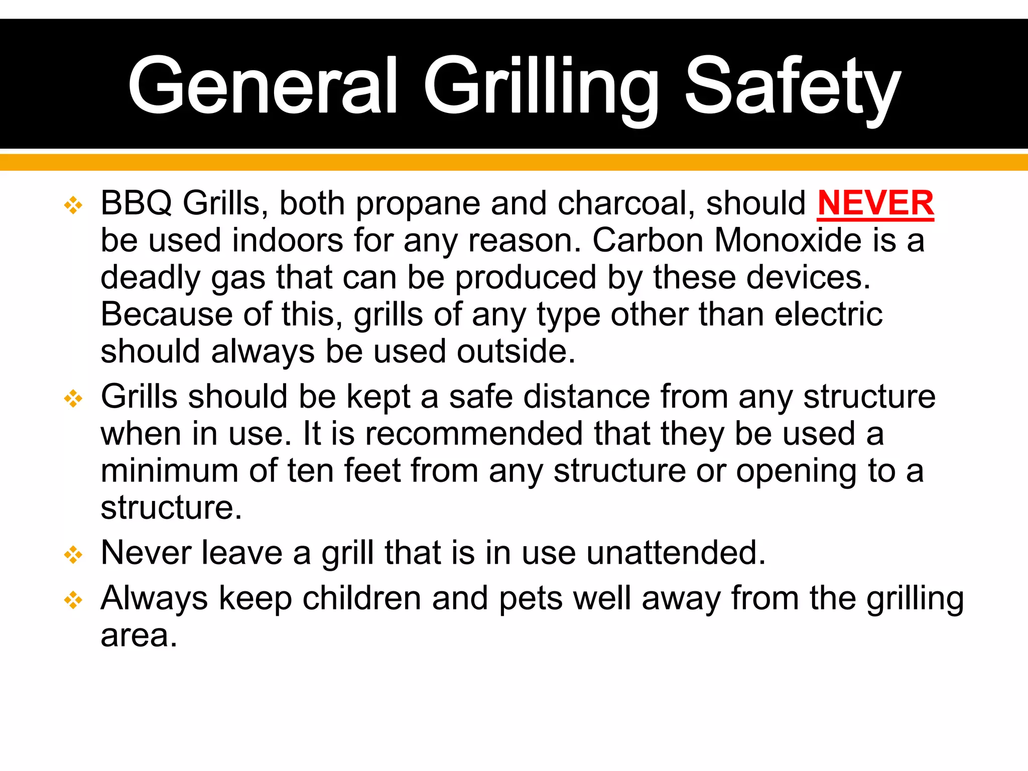 Grilling Safety | PPTX