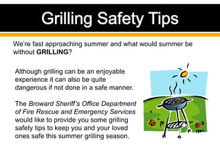 Grilling Safety | PPTX