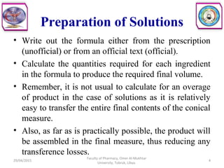 Solutions and their properties | PPT