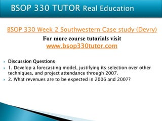 BSOP 330 TUTOR Real Education/bsop330tutor.com | Business | Business ...