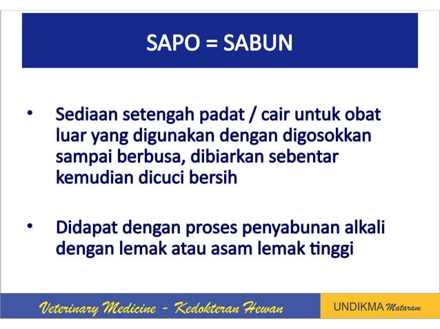 bentuk sediaan obat setengah padat veteriner | PPT