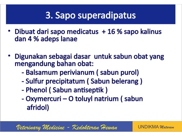 bentuk sediaan obat setengah padat veteriner | PPT