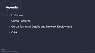 BSOS x R3 Corda Meetup: Leading the way to blockchain-based banking | PDF