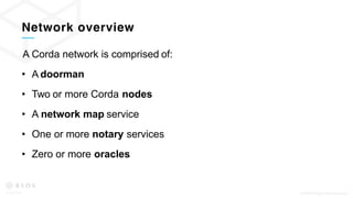 BSOS x R3 Corda Meetup: Leading the way to blockchain-based banking | PDF