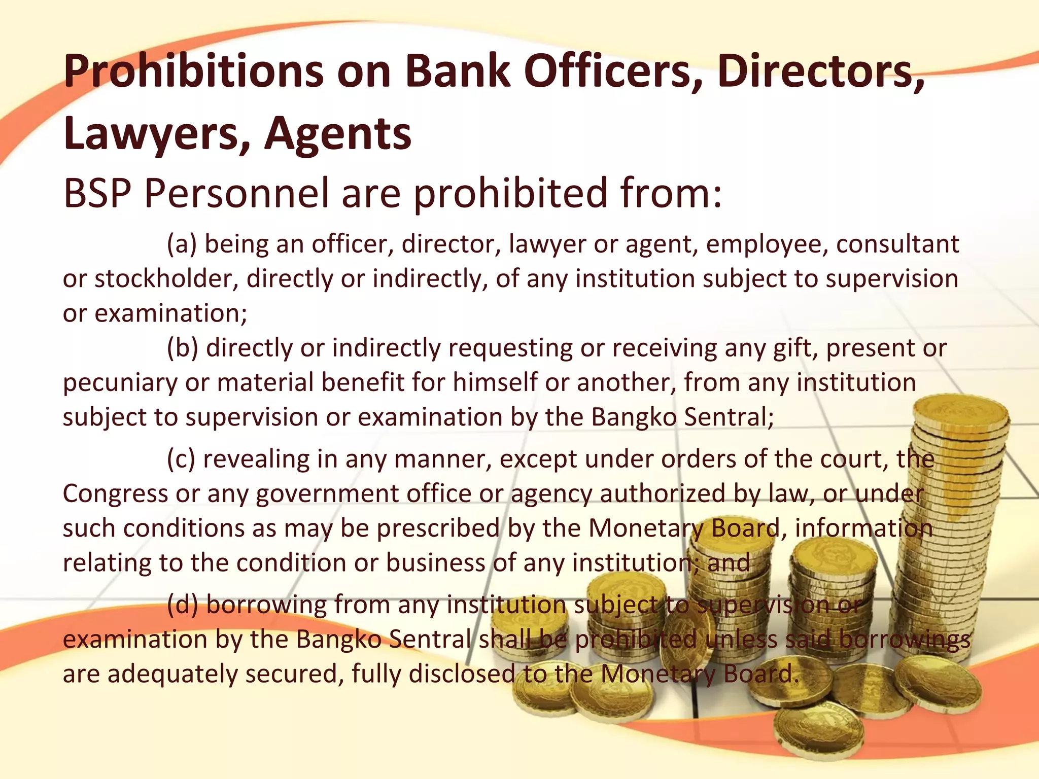 Bsp banking-law | PPT