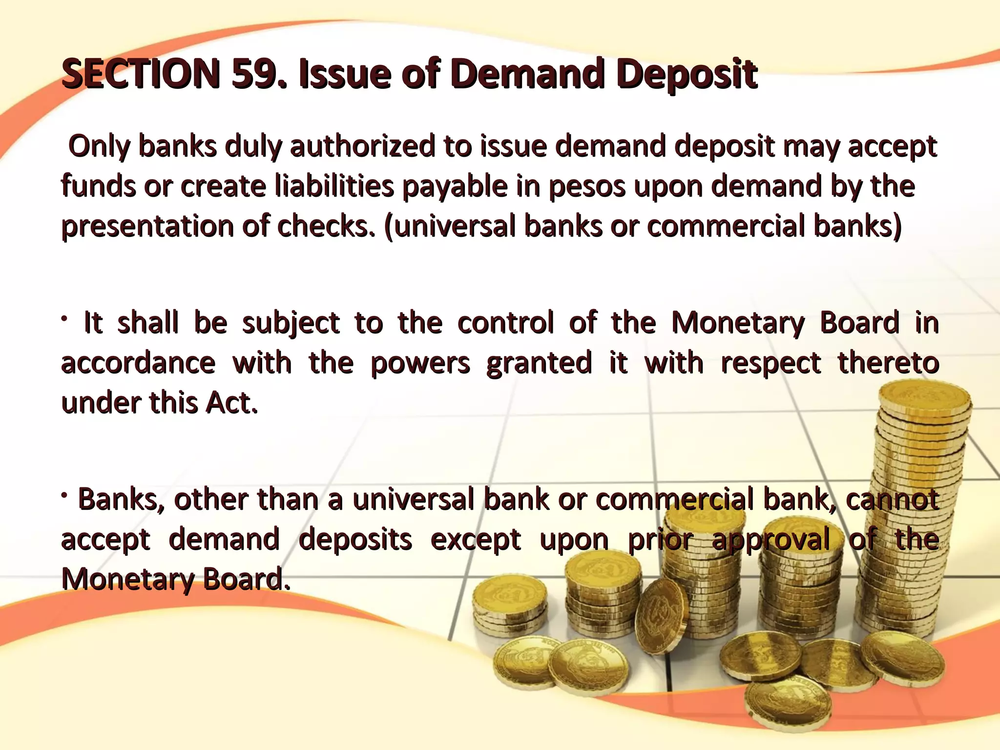 Bsp banking-law | PPT