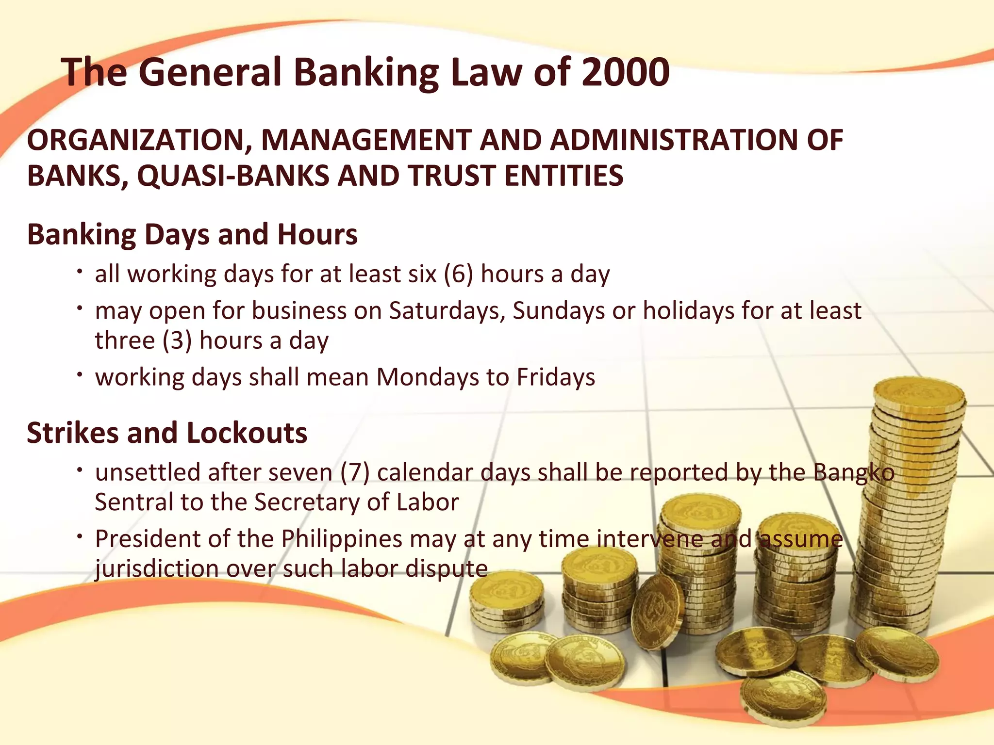 Bsp banking-law | PPT