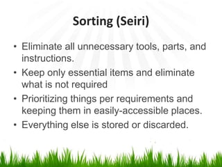 5S, Kaizen, PokaYoke | PPTX