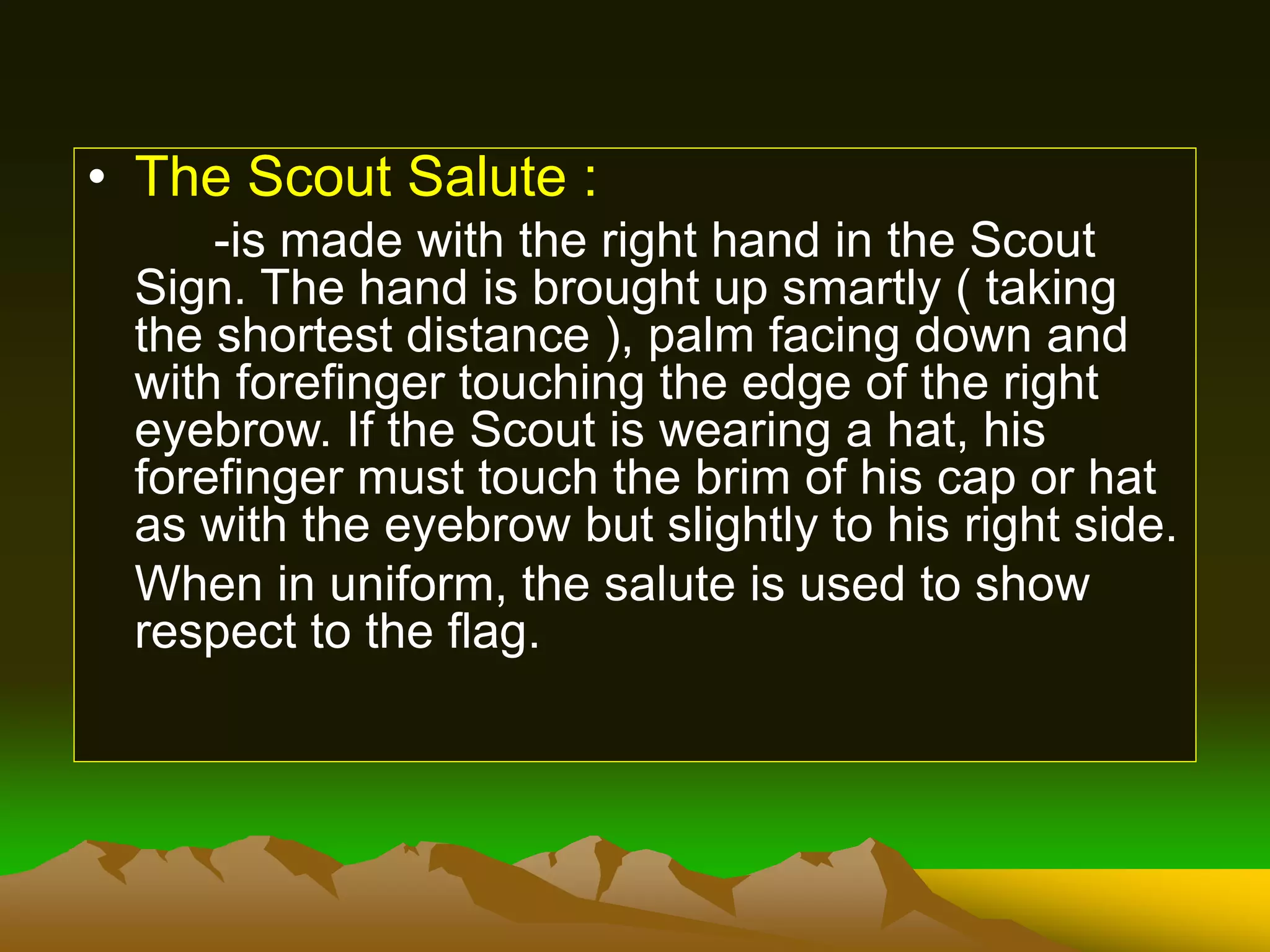 BSP Basic Training Course Troop-Outfit.ppt