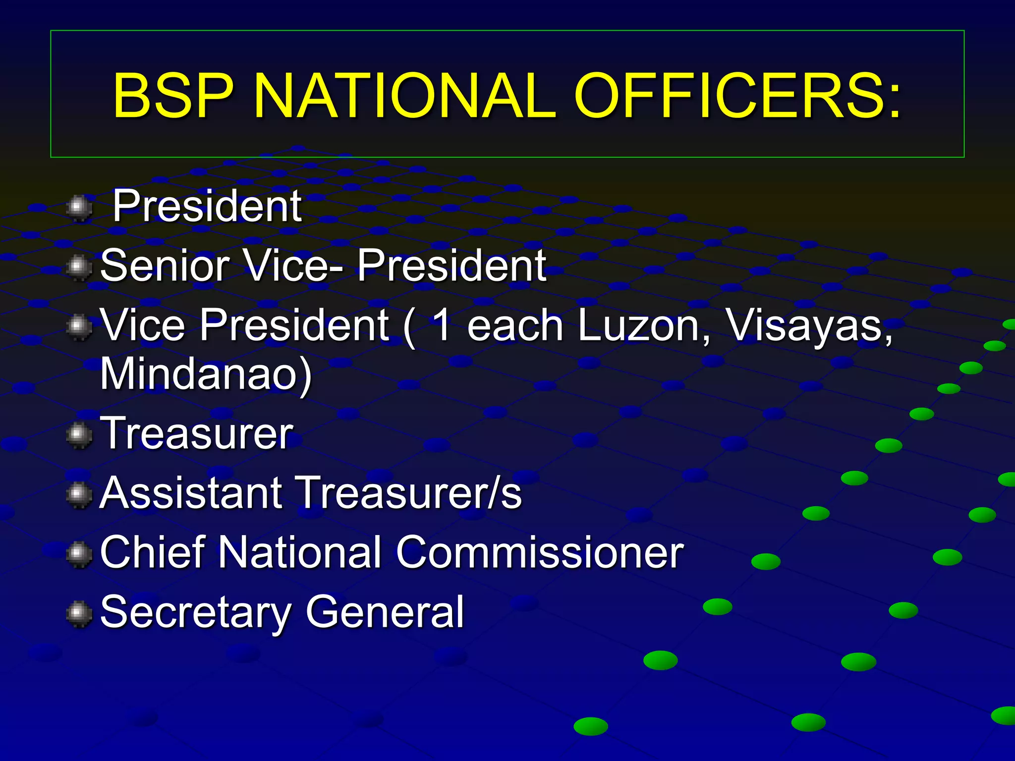 BSP Basic Training Course Troop-Outfit.ppt