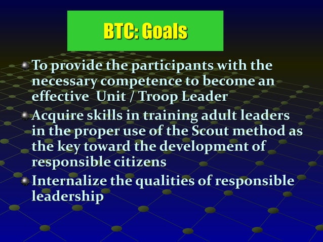 BSP Basic Training Course Troop-Outfit.ppt | Stamps and Coins | Collecting