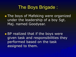 BSP Basic Training Course Troop-Outfit.ppt