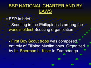 BSP Basic Training Course Troop-Outfit.ppt