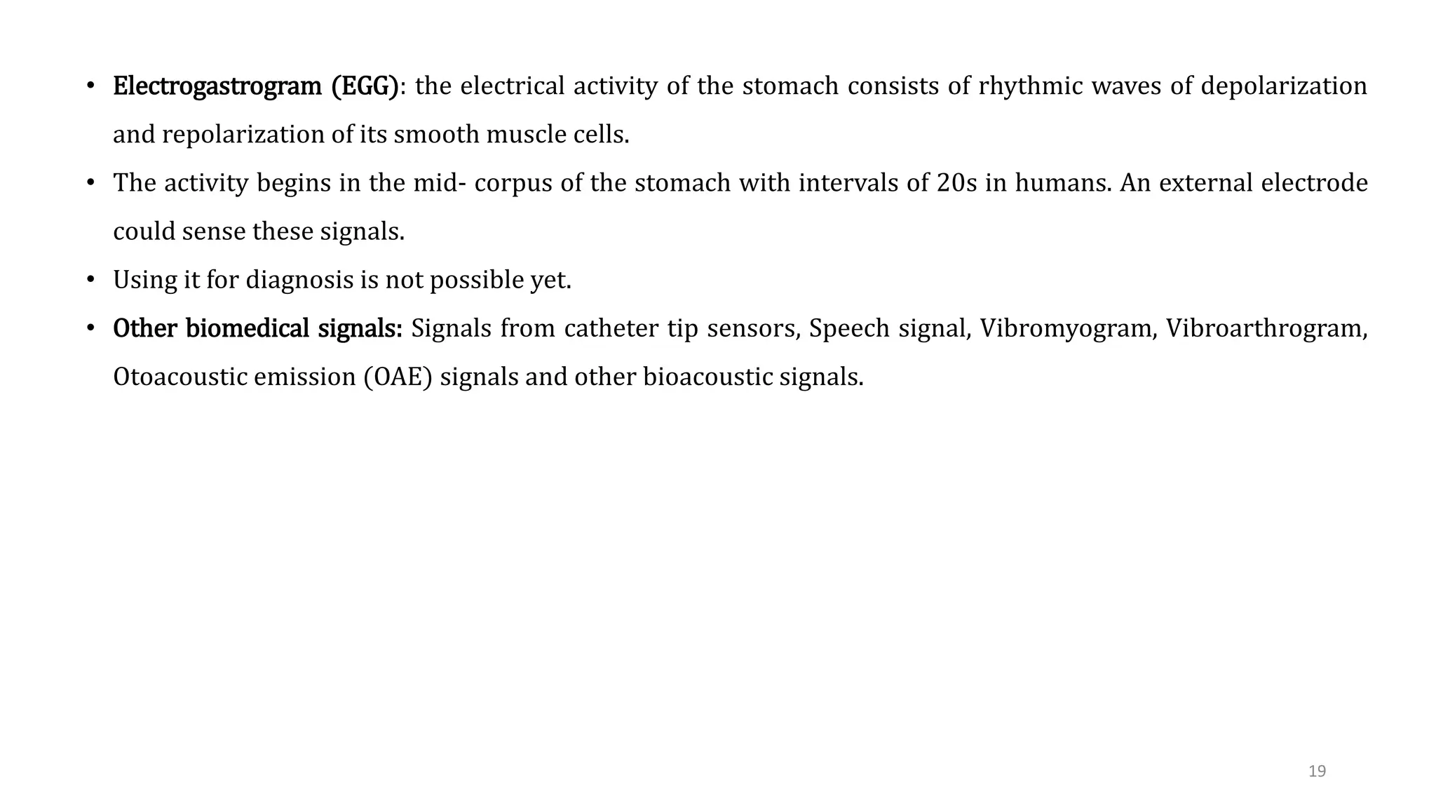 biomedical signals processing fundamentals | PPTX