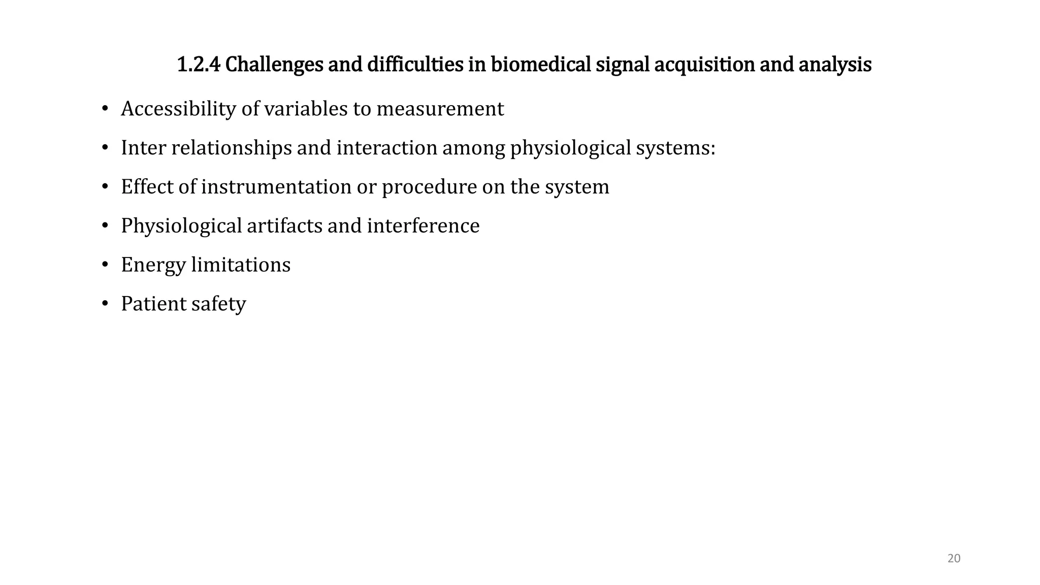 biomedical signals processing fundamentals | PPTX