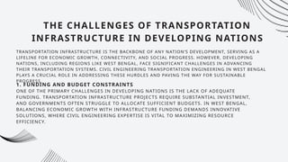 The Challenges of Transportation Infrastructure in Developing Nations ...