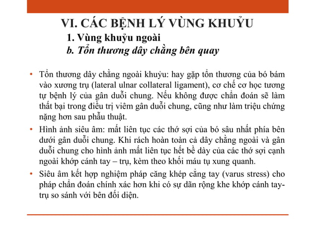 Siêu âm vùng khuỷu, Bs Phúc | PDF