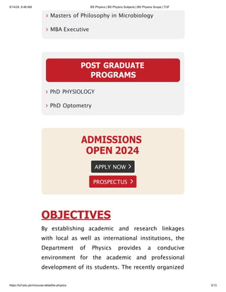 BS Physics _ BS Physics Subjects _ BS Physics Scope _ TUF.pdf