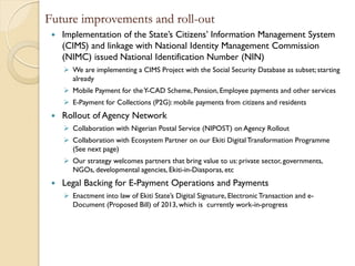 Facilitating G2P payments – a real life recount. | PPT