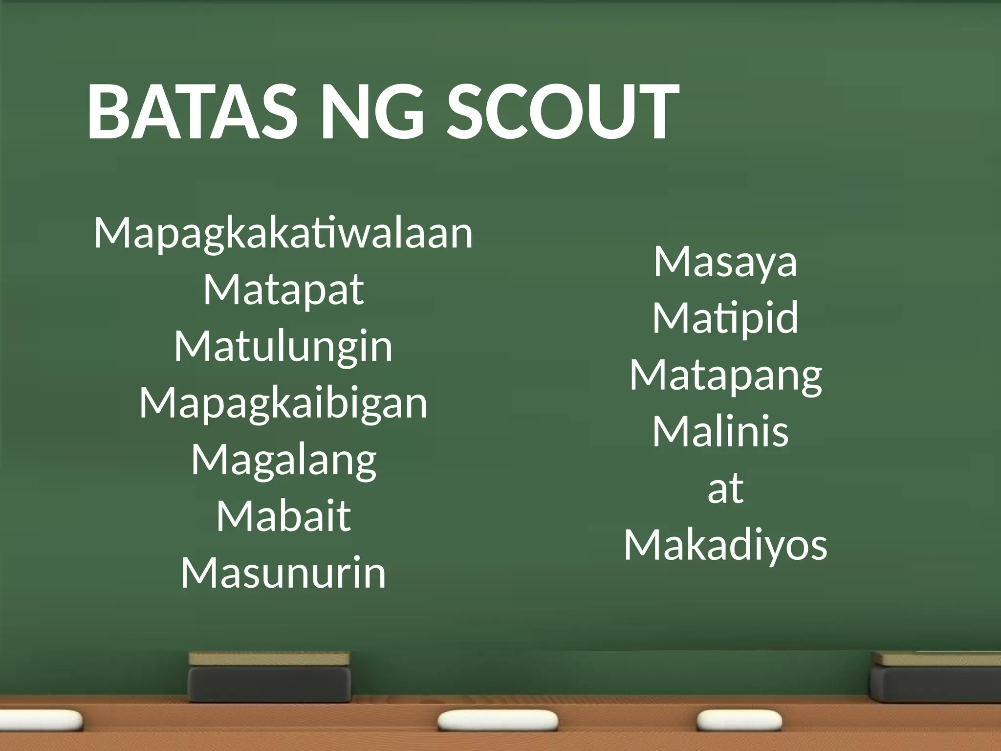 BSP Orientation for Senior Boyscouts od MCA Manila | PPTX