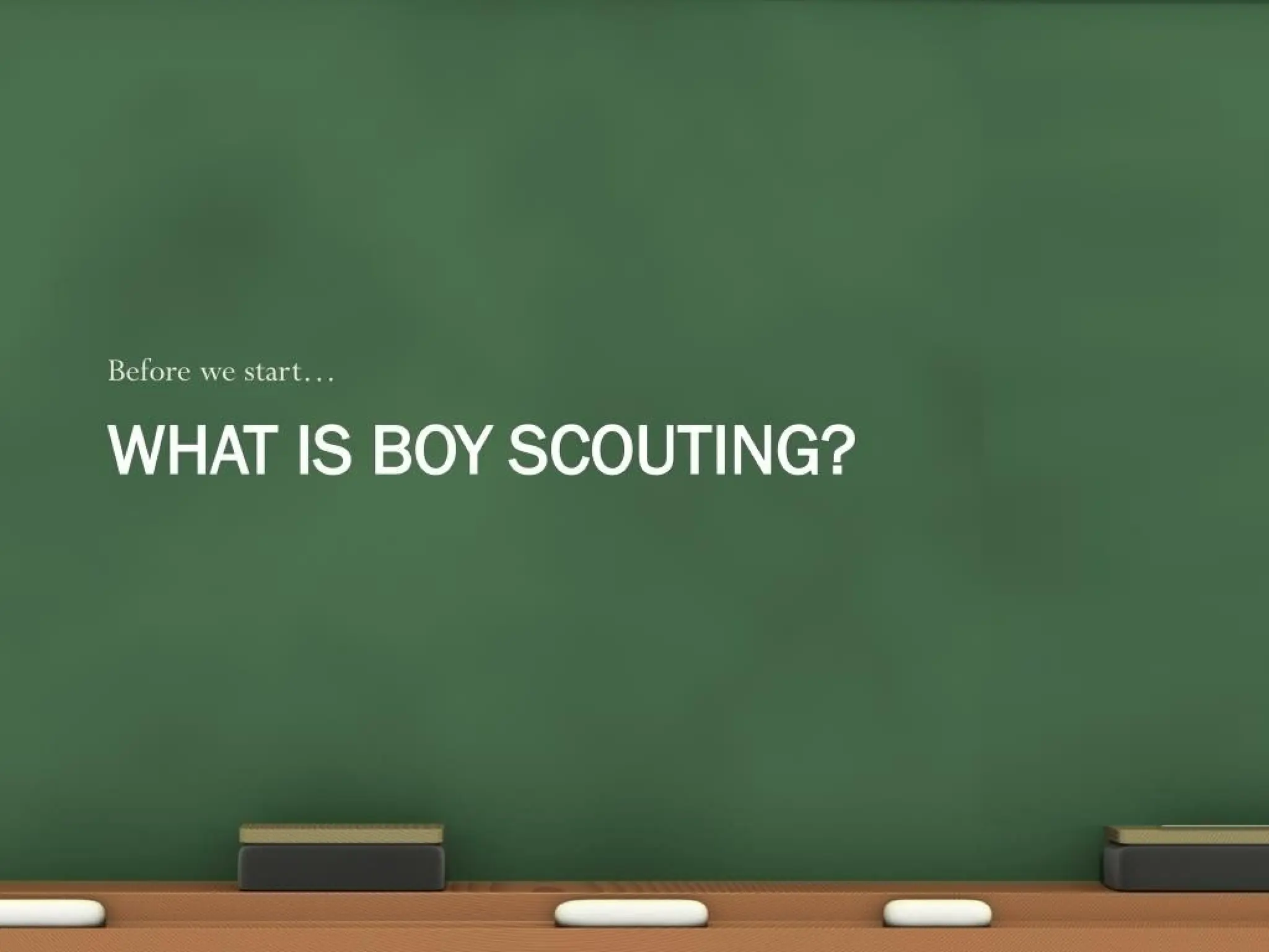 BSP Orientation for Senior Boyscouts od MCA Manila | PPTX