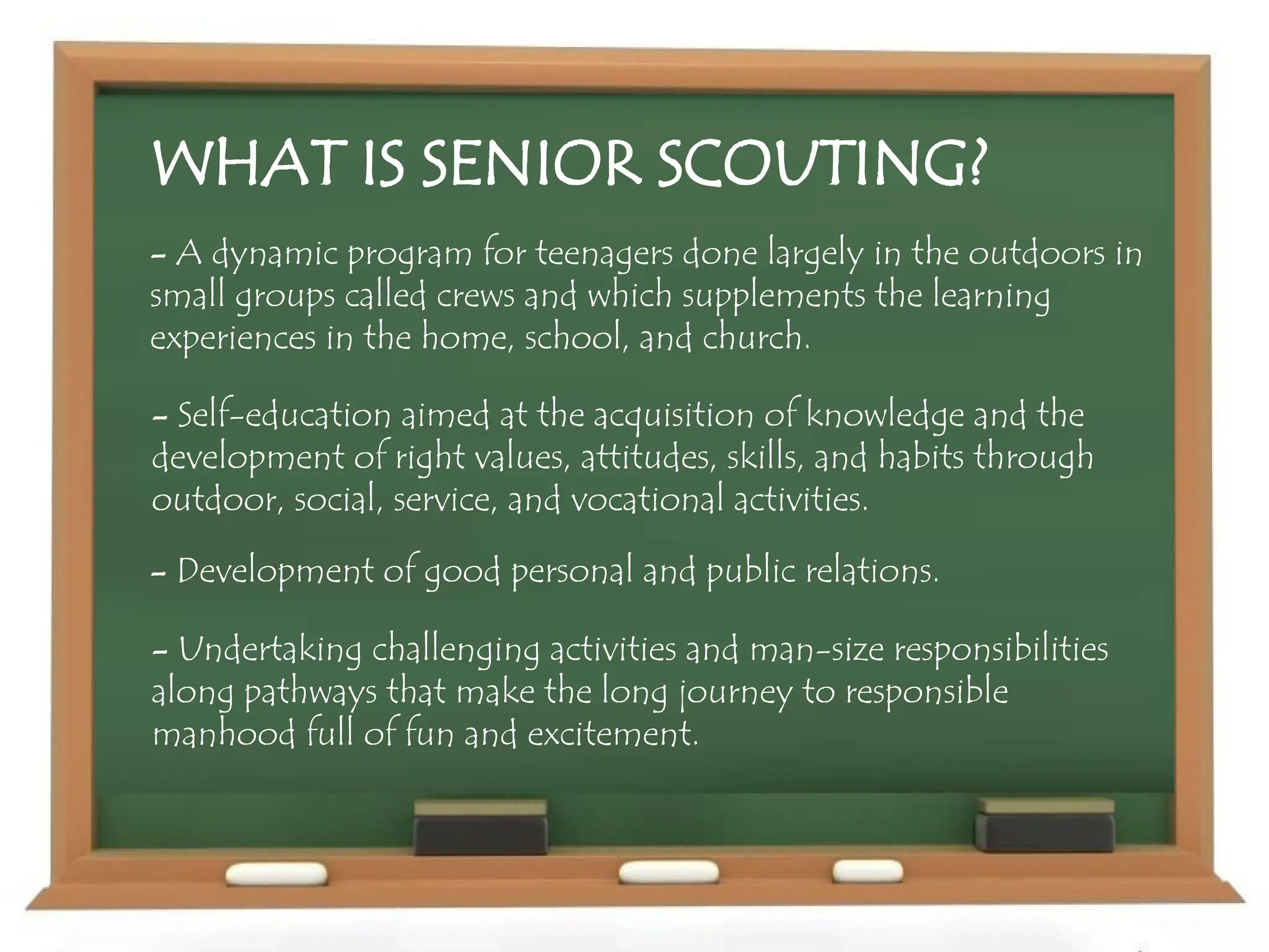 BSP Orientation for Senior Boyscouts od MCA Manila | PPTX