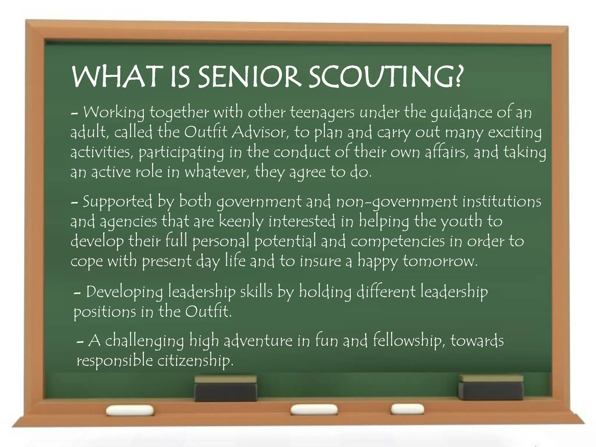 BSP Orientation for Senior Boyscouts od MCA Manila | PPTX