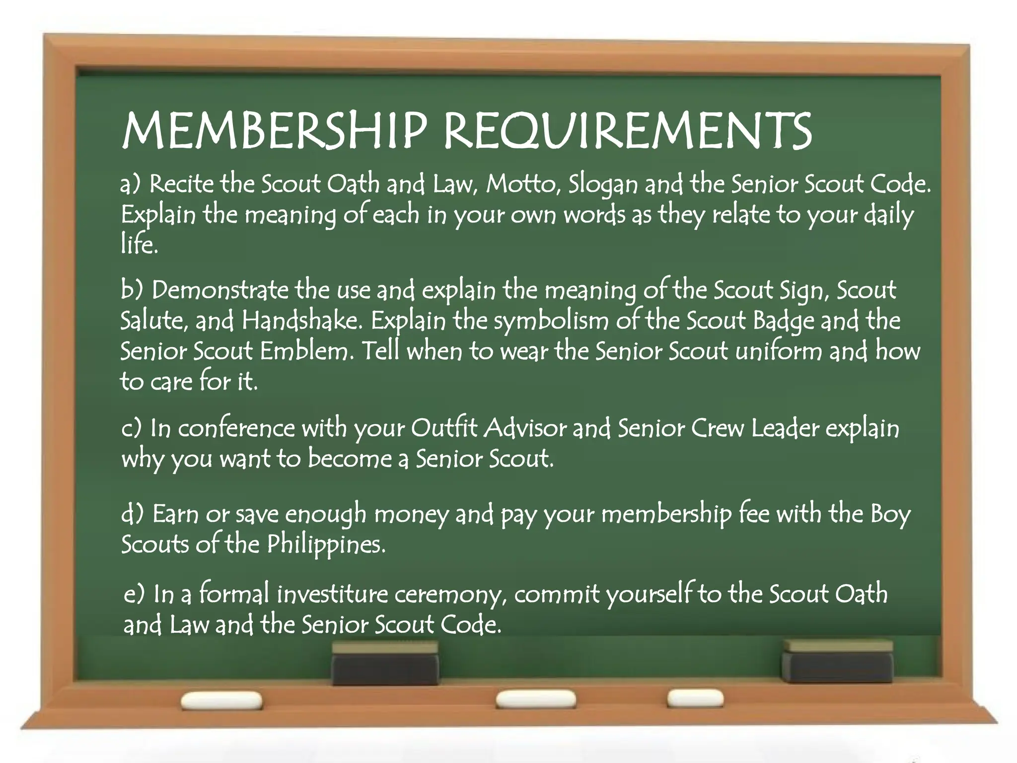 BSP Orientation for Senior Boyscouts od MCA Manila | PPTX