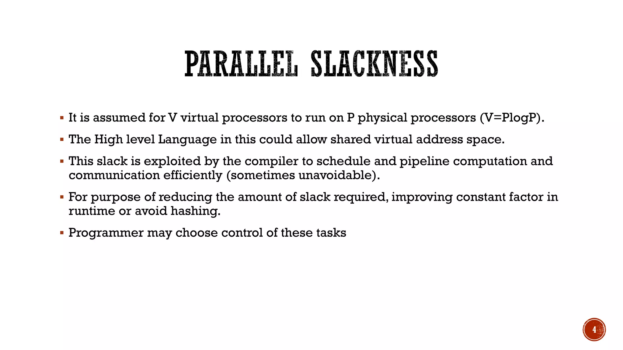 Bulk Synchronous Parallel Bsp Ppt
