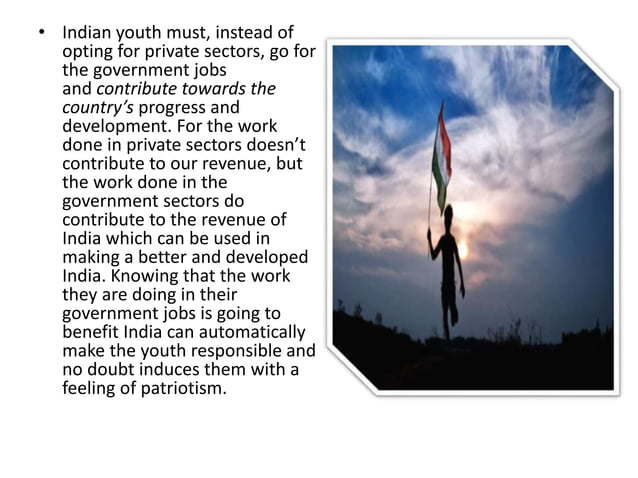 Sense of patriotism among youth for nation building | PPTX | National ...