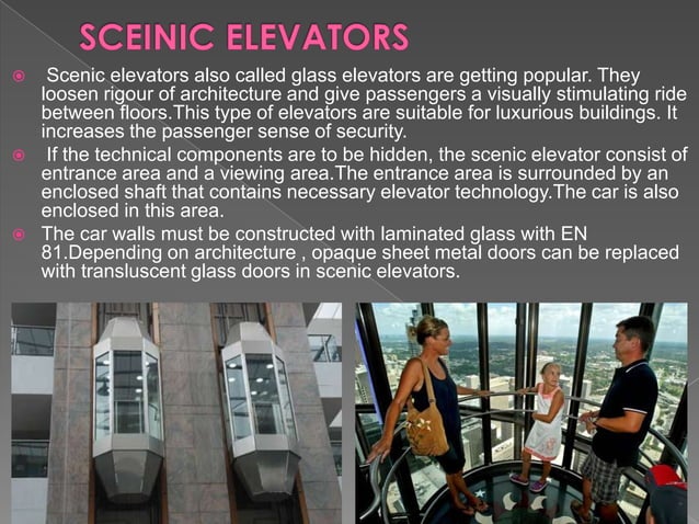 Elevators & Escalators | PPTX | Indoor Environmental Quality | Home & Garden