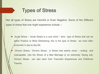 Stress Management | PPTX