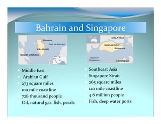 Bahrain and Singapore Comparison | PDF