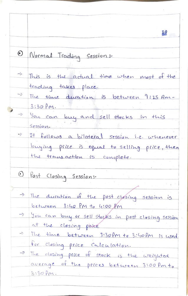 Business Studies Project on Stock Exchange | PDF