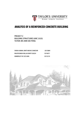 Building Structures project 2 report | PDF