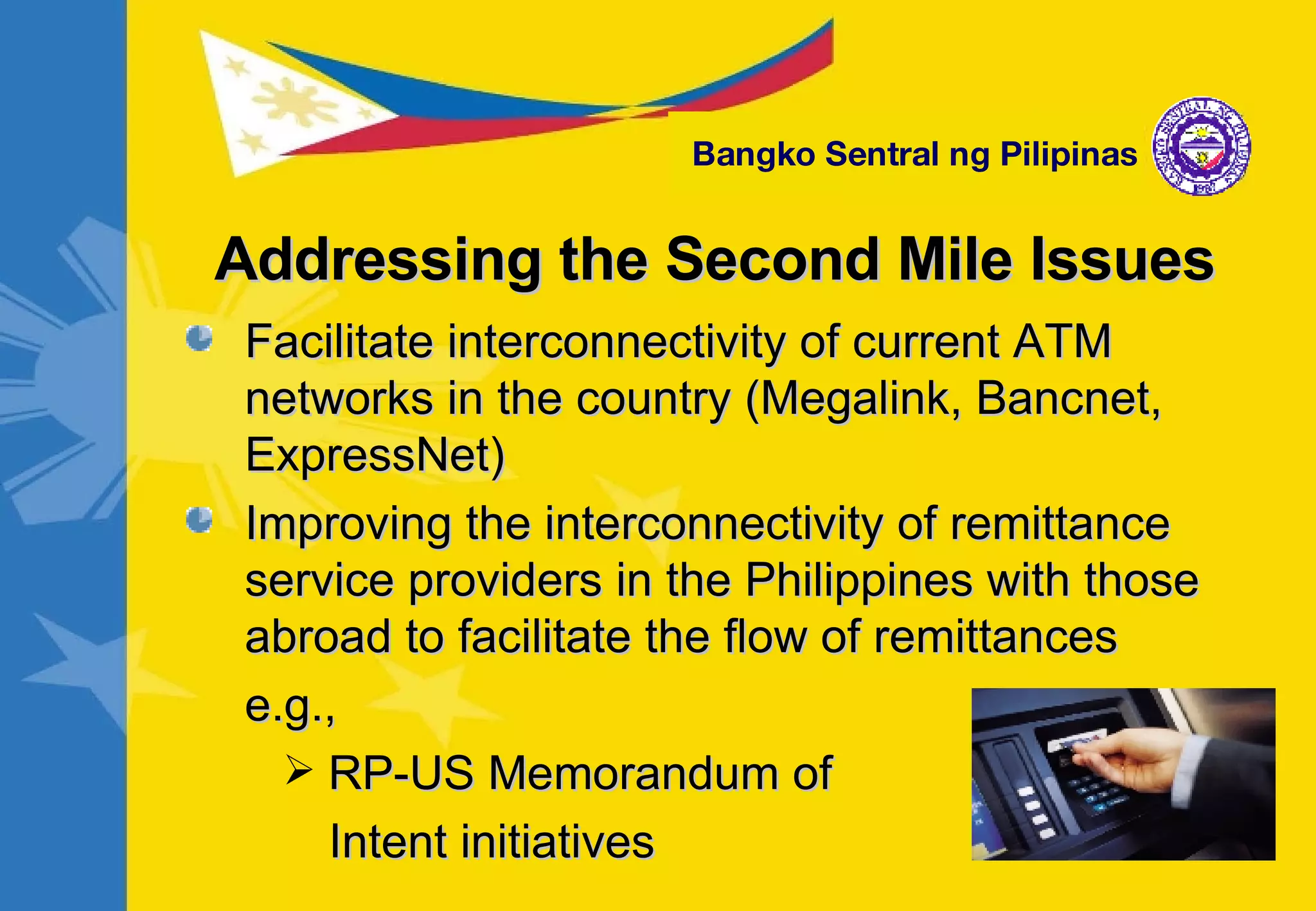 BSP Program for Overseas Filipino Workers (OFWs) | PPT