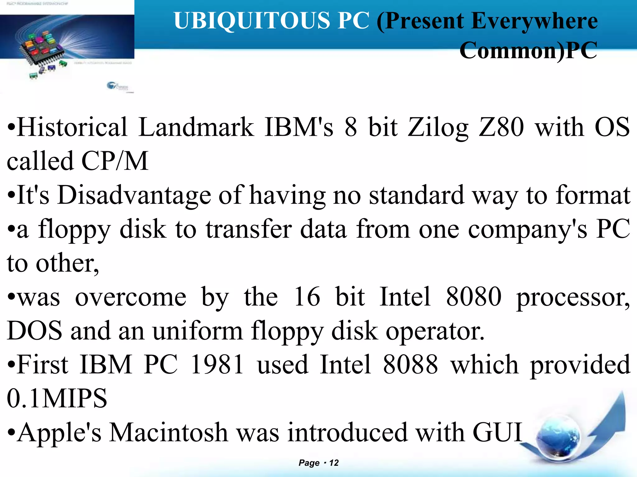 Evolution of Microprocessors | PPTX
