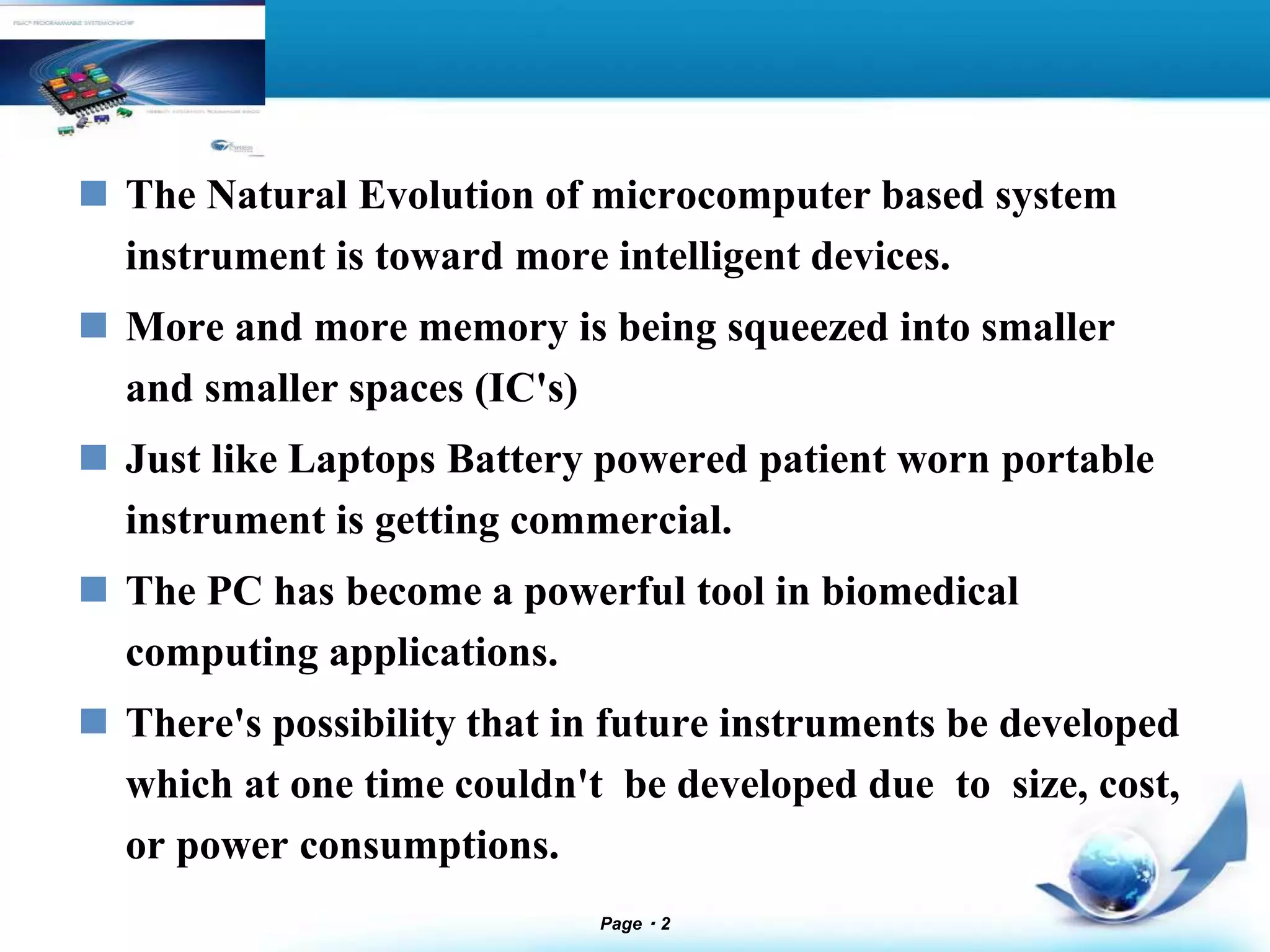 Evolution Of Microprocessors Pptx