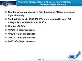 Evolution of Microprocessors | PPTX