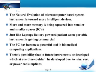 Evolution of Microprocessors | PPTX