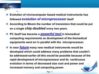 Evolution of Microprocessors | PPTX