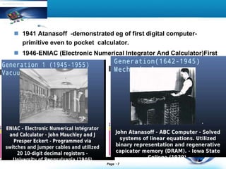 Evolution of Microprocessors | PPTX