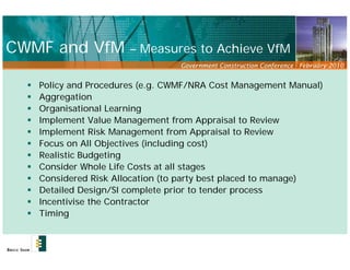 MLW - Vfm Cmg Conference 25 02 10 Linkedin | PPT