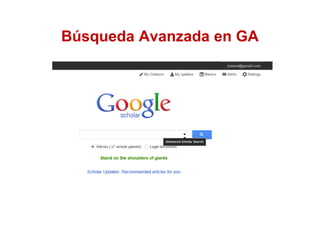 Búsqueda en google Scholar - Académico 2014 | PDF | Search | Internet