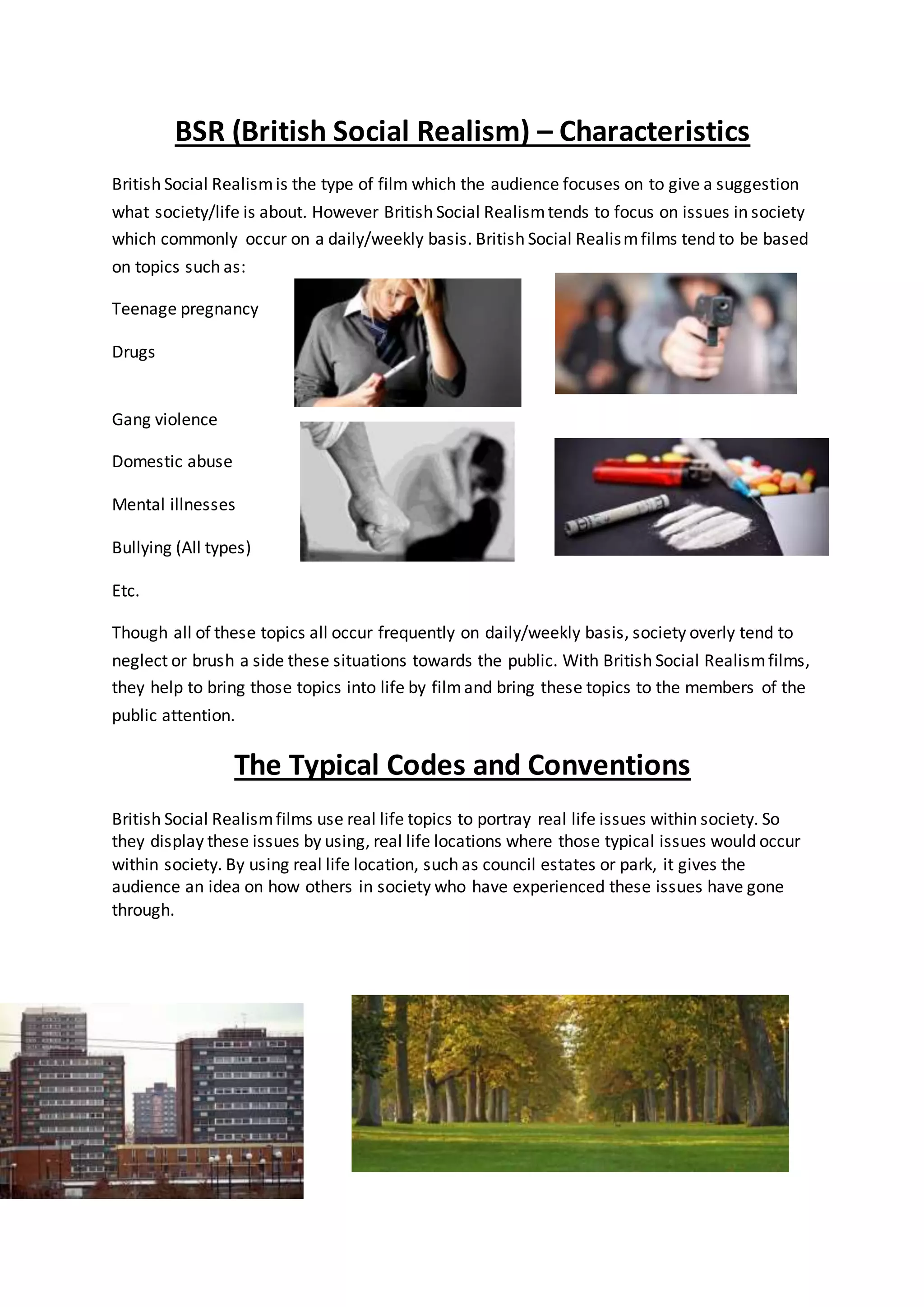 BSR Characteristics | PDF