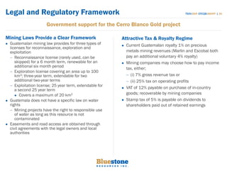 BSR - BlueStone Resources Corporate Presentation | PDF