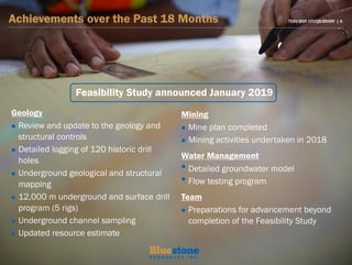 BSR - BlueStone Resources Corporate Presentation | PPT