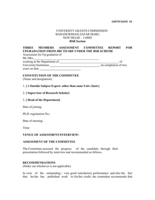 Bsr guidelines | PDF